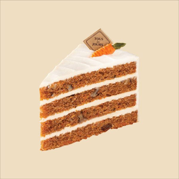Rustic Carrot Piece Cake - Tous Les Jours