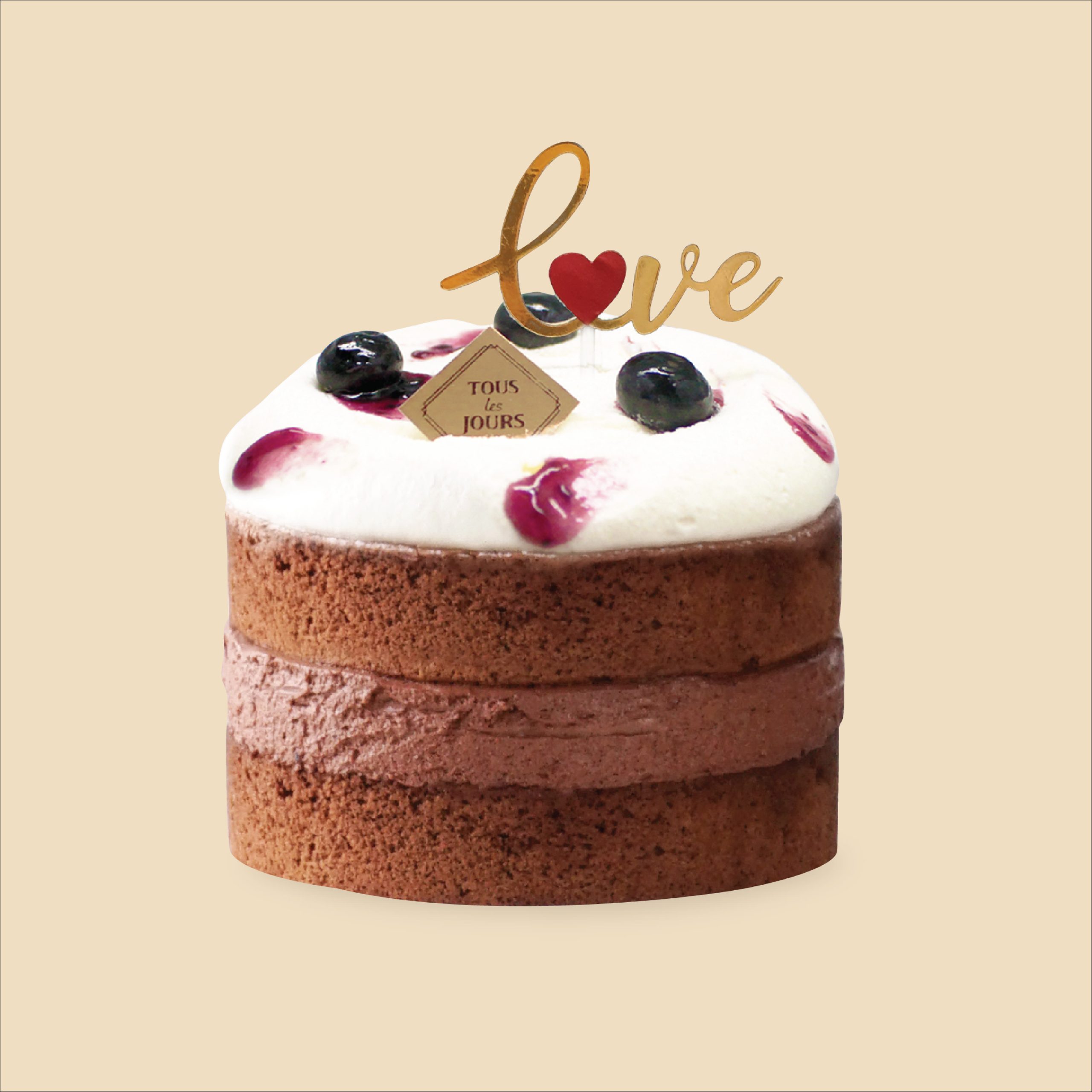 Velvety Choco Chiffon Cake - Tous Les Jours