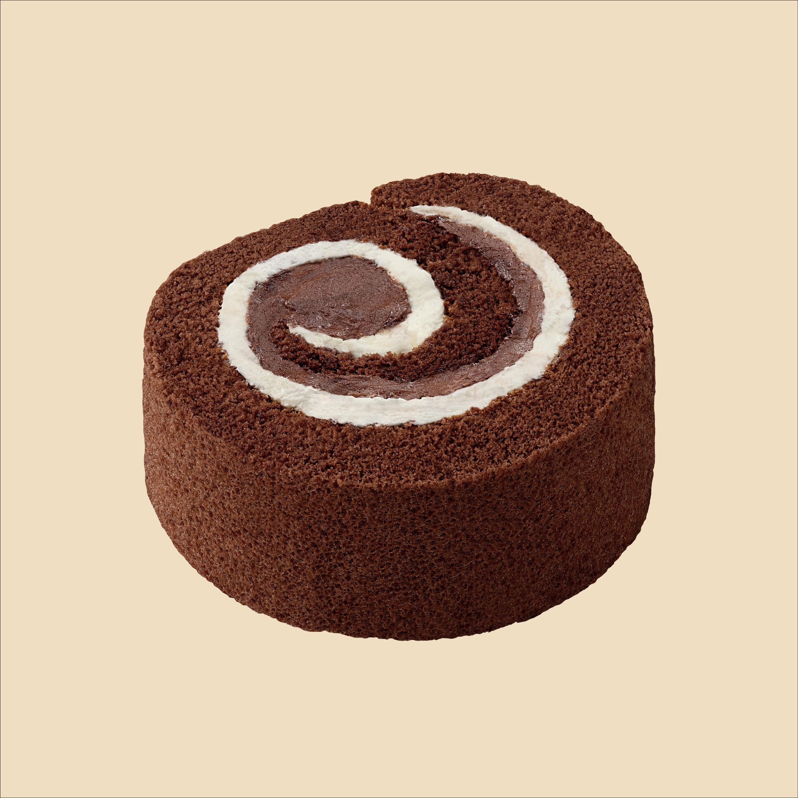 Choco Ganache Roll Cake Piece - Tous Les Jours